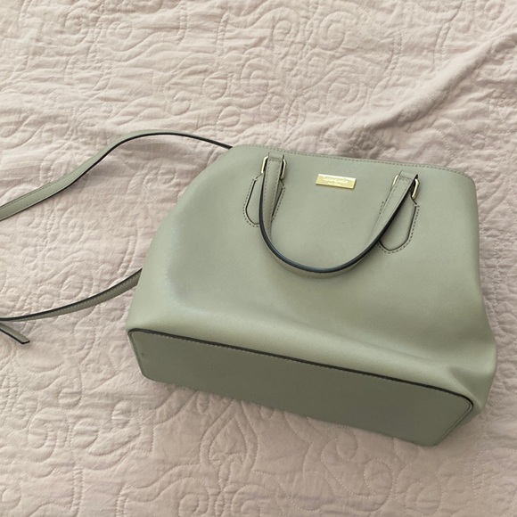 kate spade | Bags | Kate Spade Light Grey Purse | Poshmark